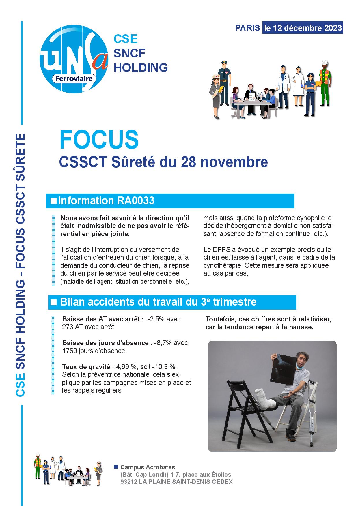 SURETÉ - UNSA-Ferroviaire