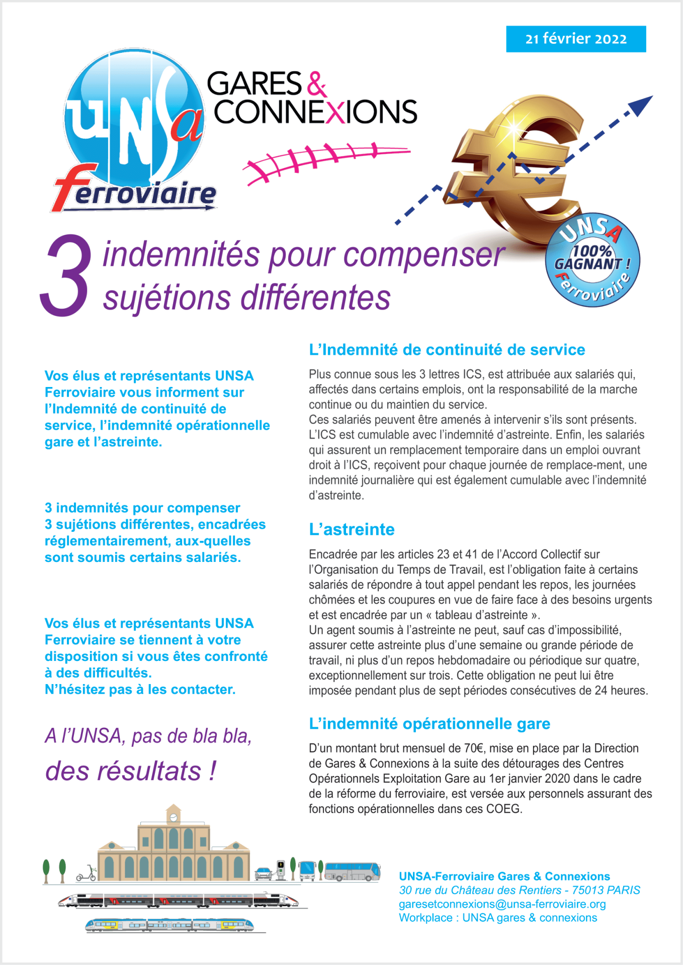 Gares & connexions - UNSA-Ferroviaire