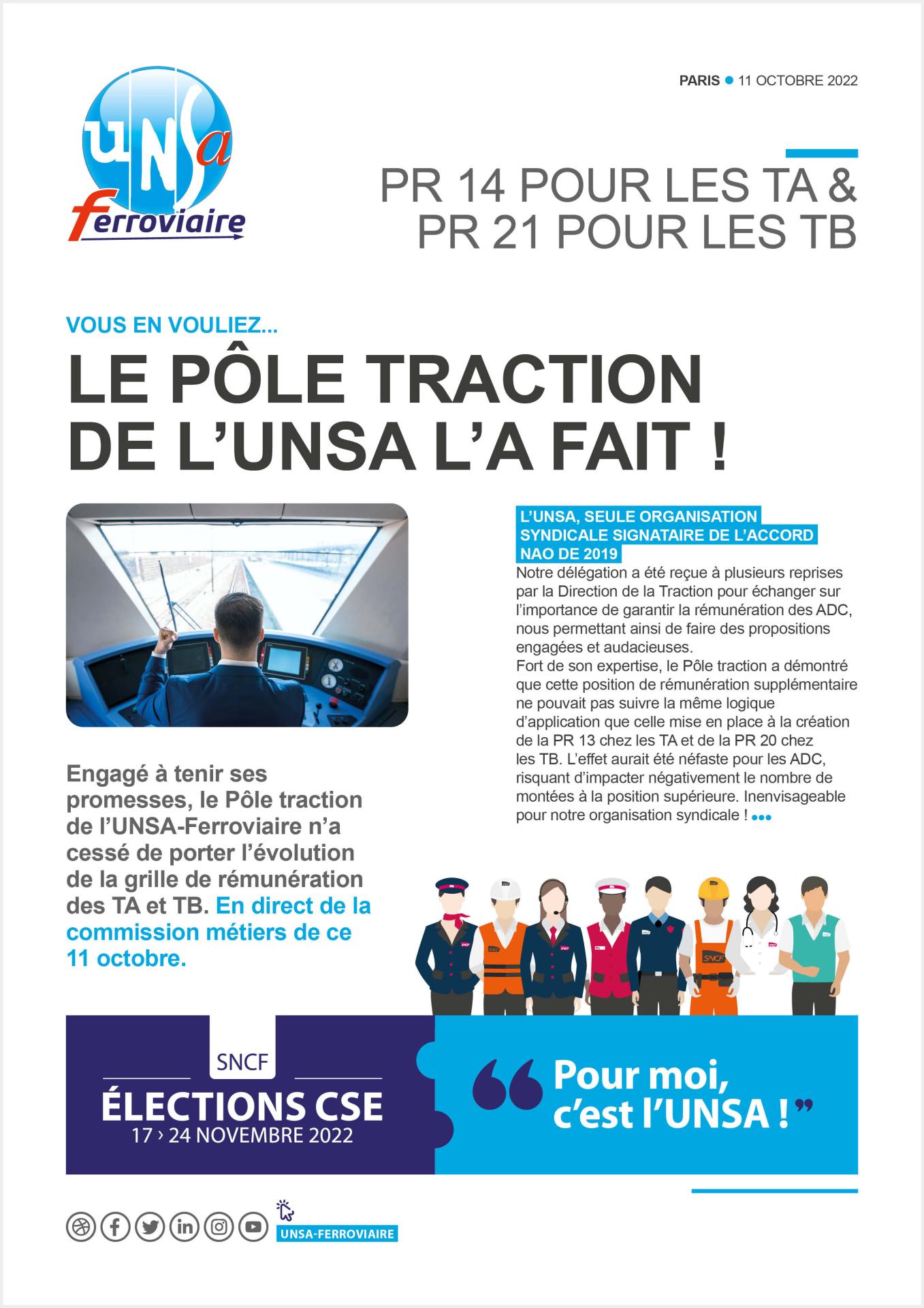 Agents de conduite - UNSA-Ferroviaire