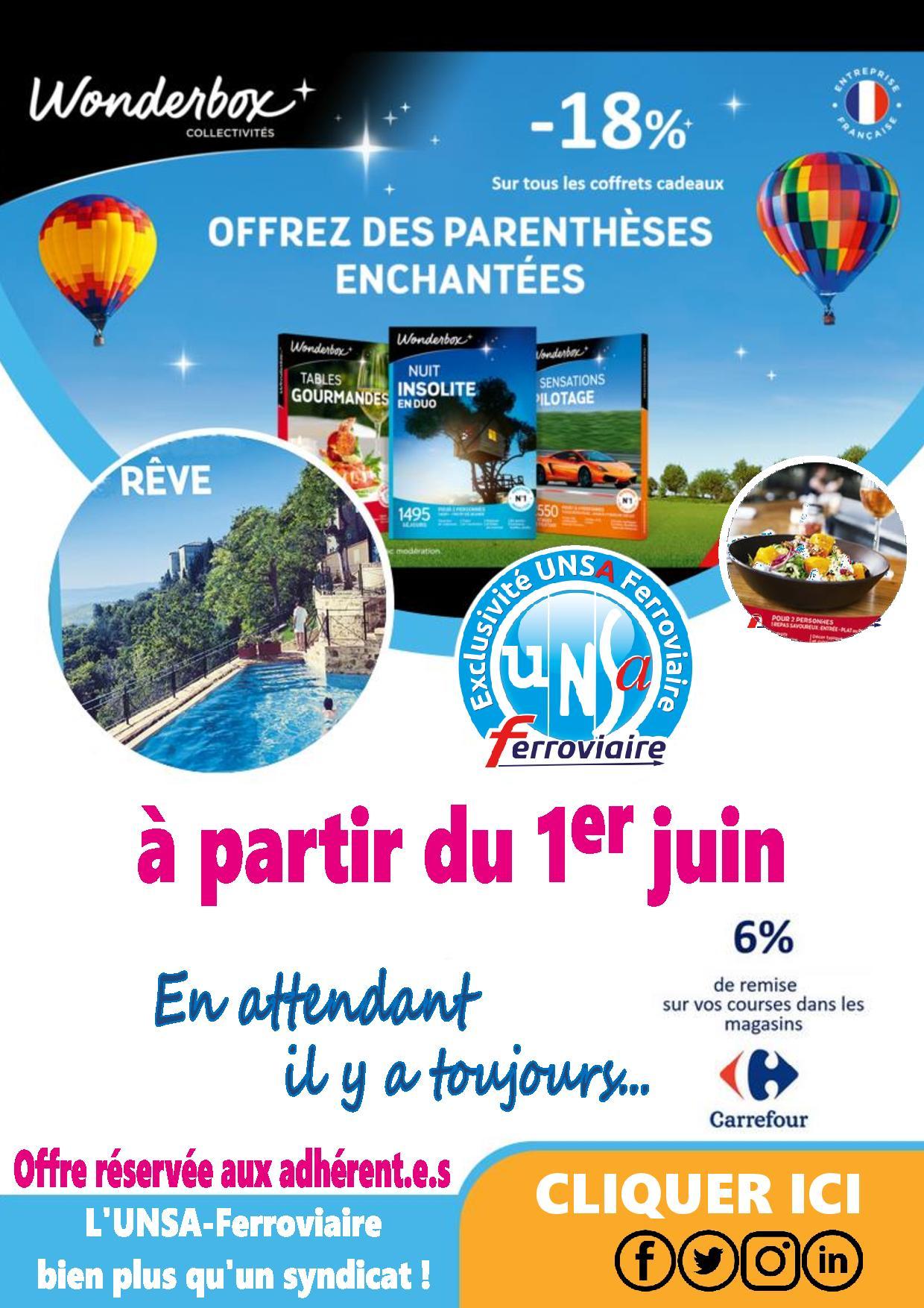 A partir du 1er juin - UNSA-Ferroviaire