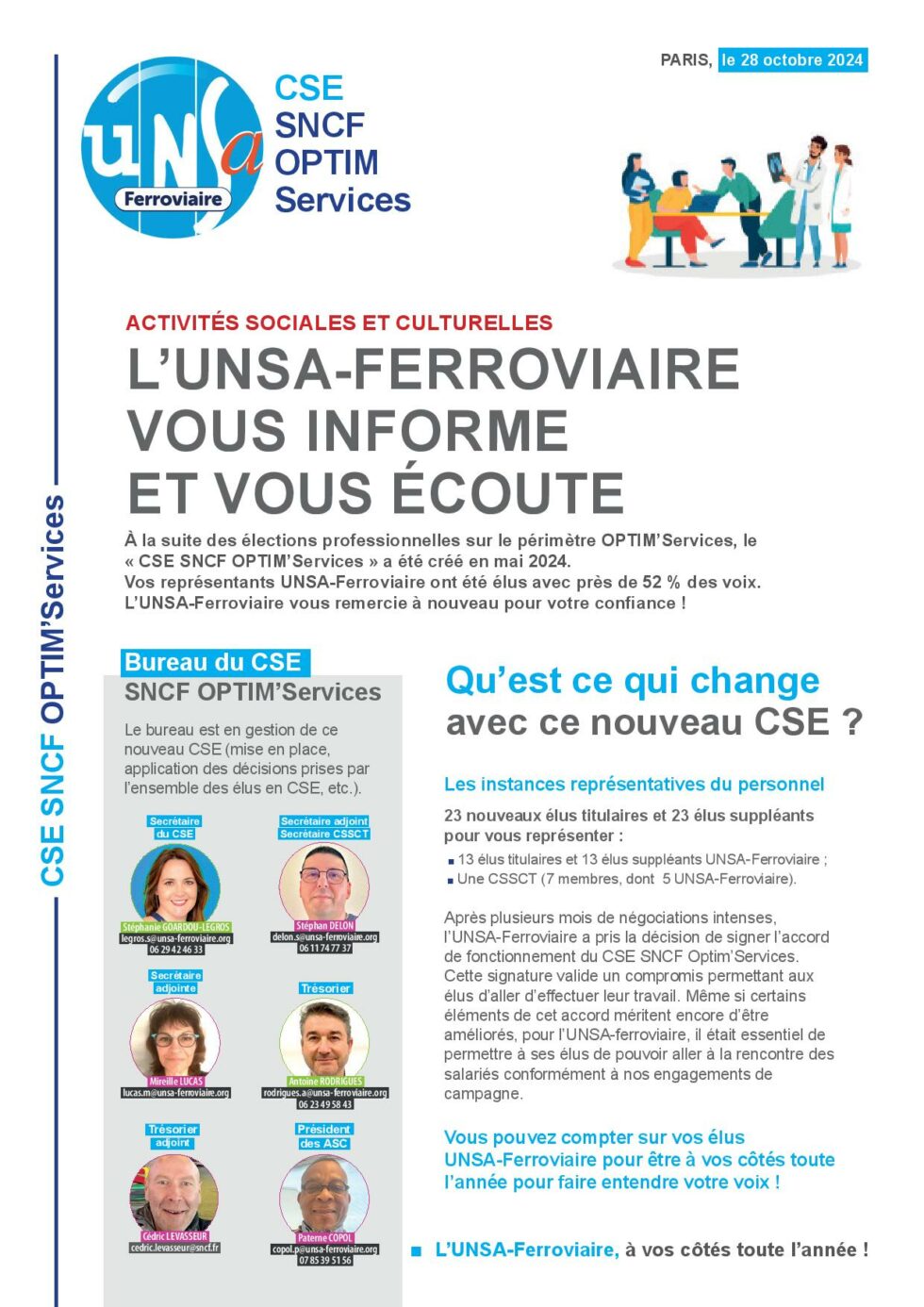 CSE Optim'services SNCF - Les ASC